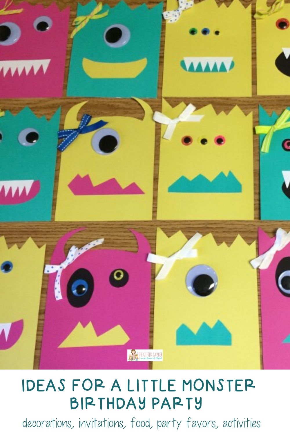 Little Monster Birthday Party Ideas - The Gifted Gabber