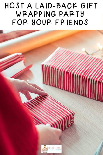 How to Host a Stress-Free Christmas Gift Wrapping Party