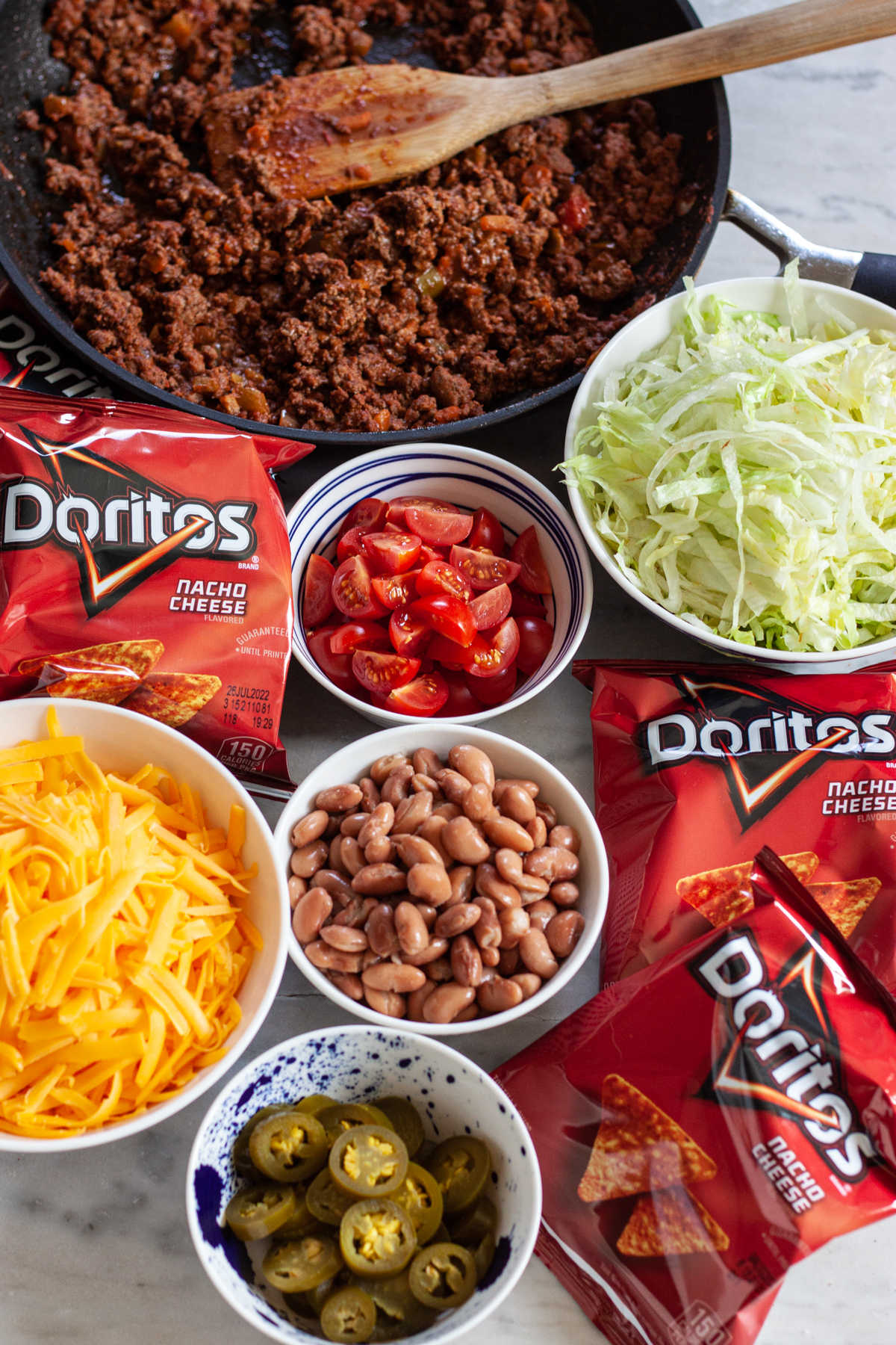 9 Versions of Walking Tacos for an Easy Walking Taco Bar
