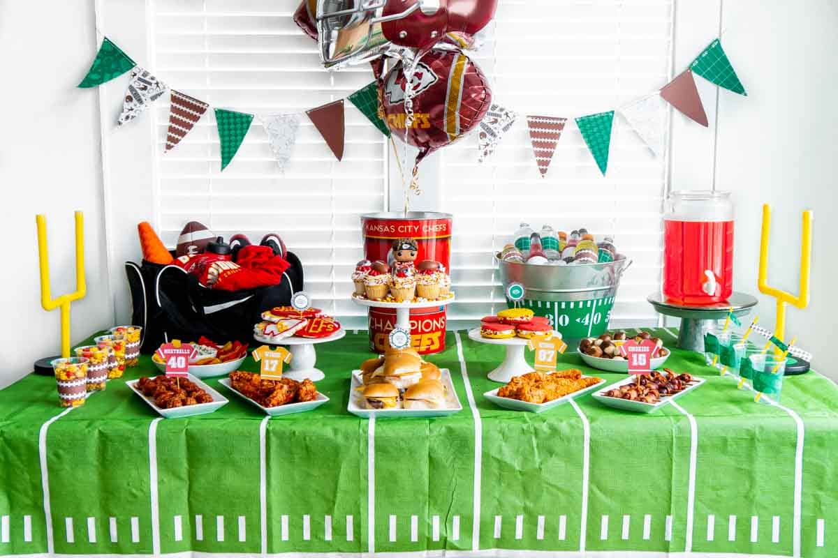 Football Party Games and Football Party Decorations