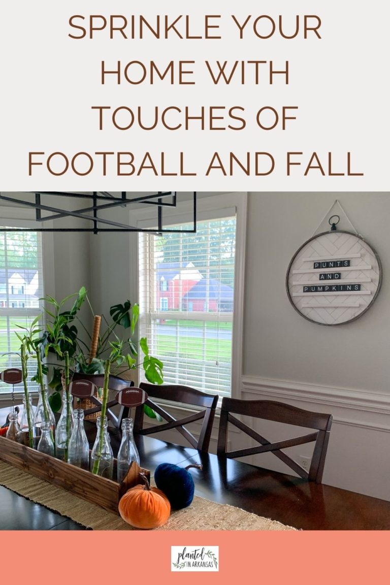 Fall Football Decor Fuses the Best of Our Favorite Season