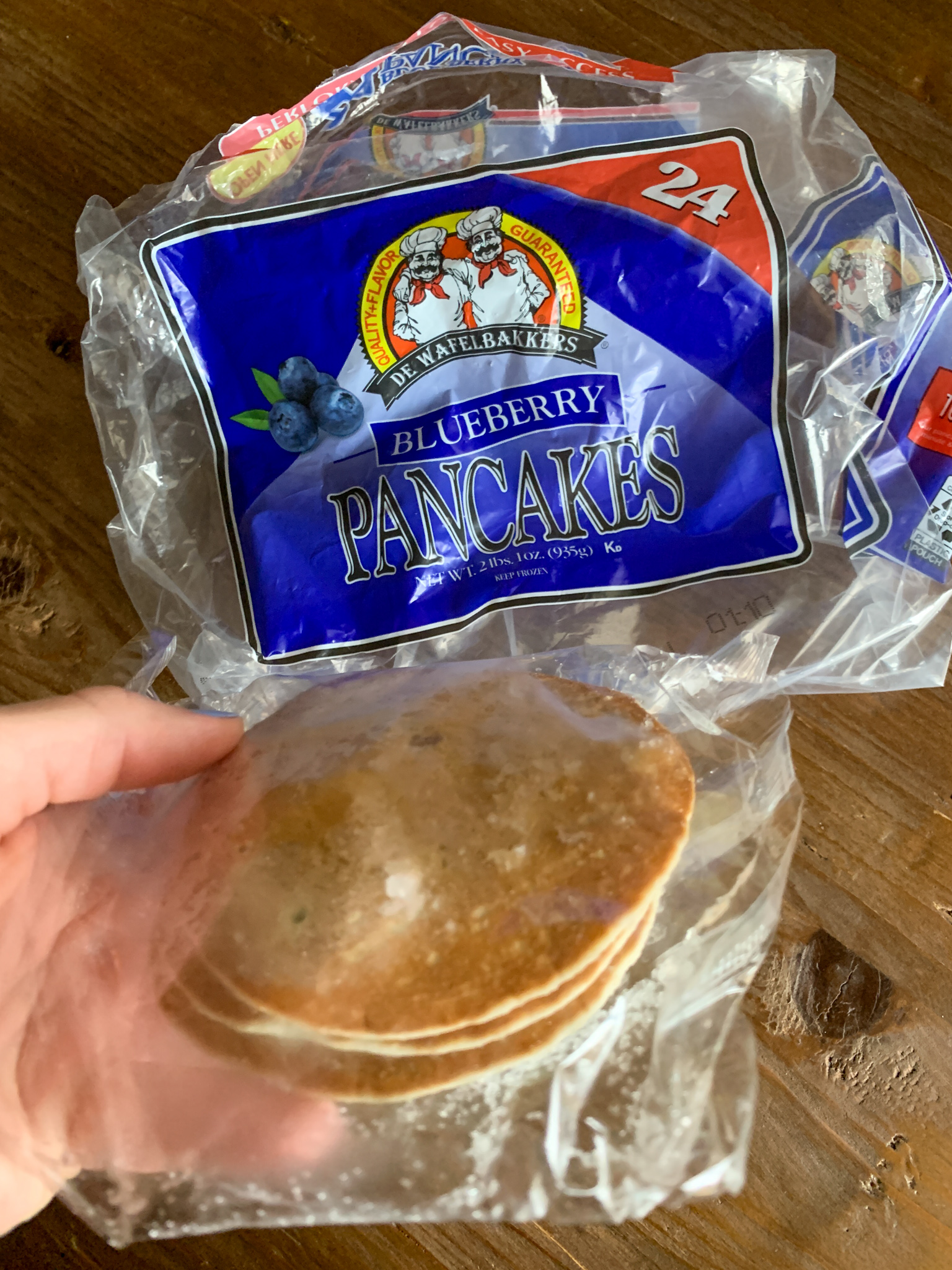 The Most Amazing Frozen Pancakes in the Air Fryer
