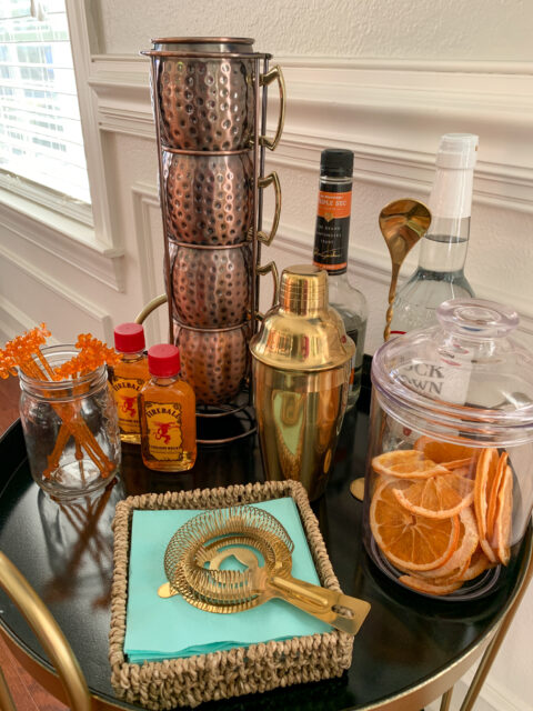 Fall Bar Cart Ideas to Welcome Autumn
