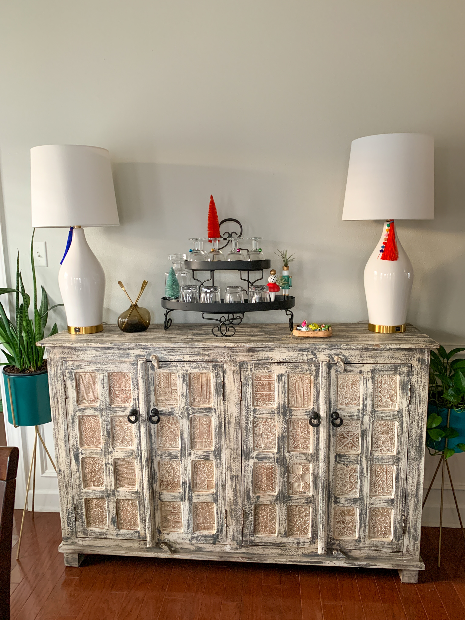 Merry and Bright Christmas Decor - Planted in Arkansas